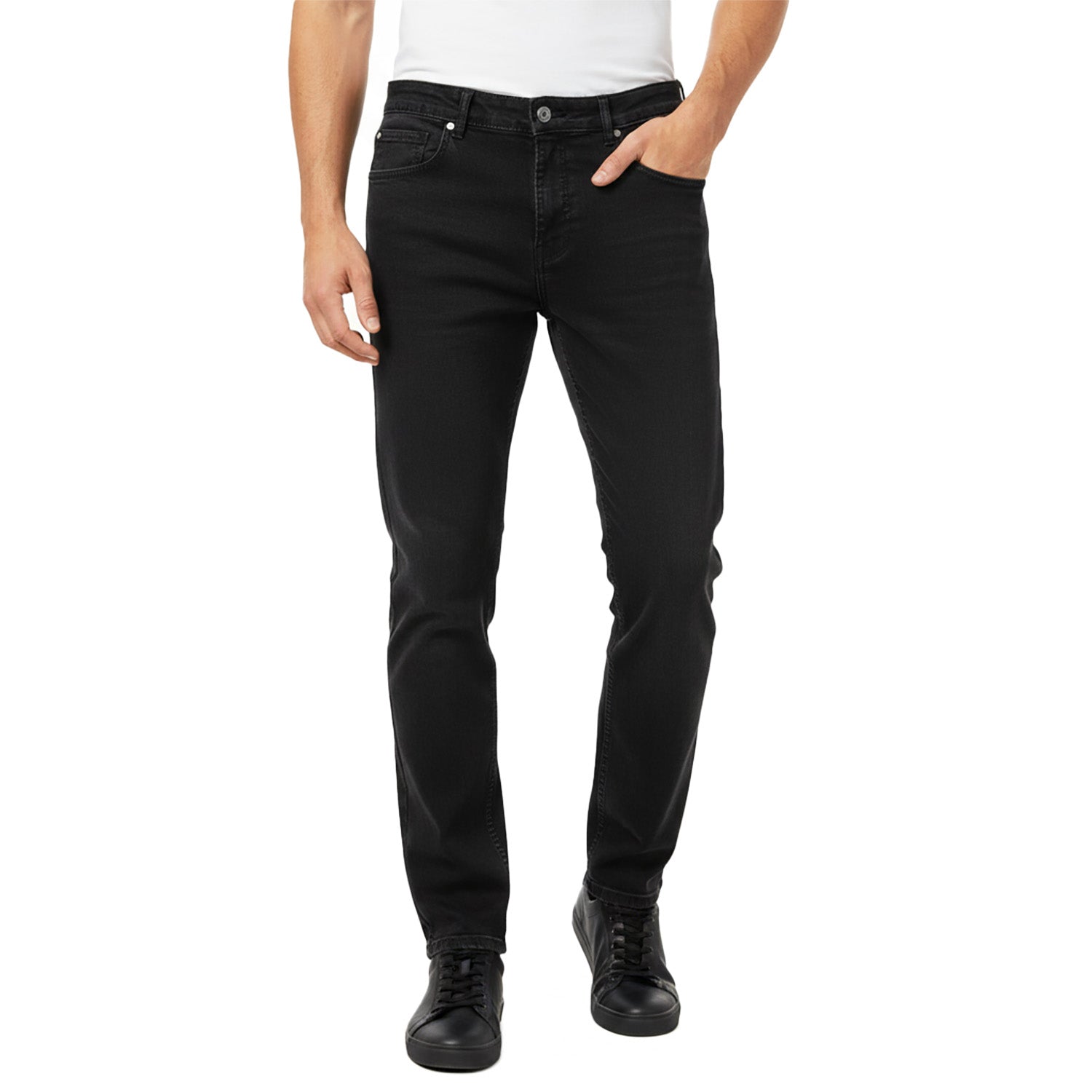 Jean Cove Hombre Algodon Negro – Briganti